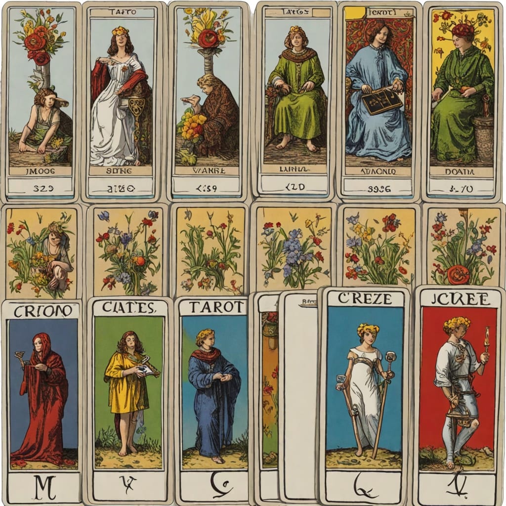 Découvrez les couleurs du tarot divinatoire